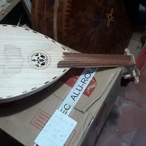 Moroccan Lute Music, Arabic Oudh, Moroccan Music Instrument With ...