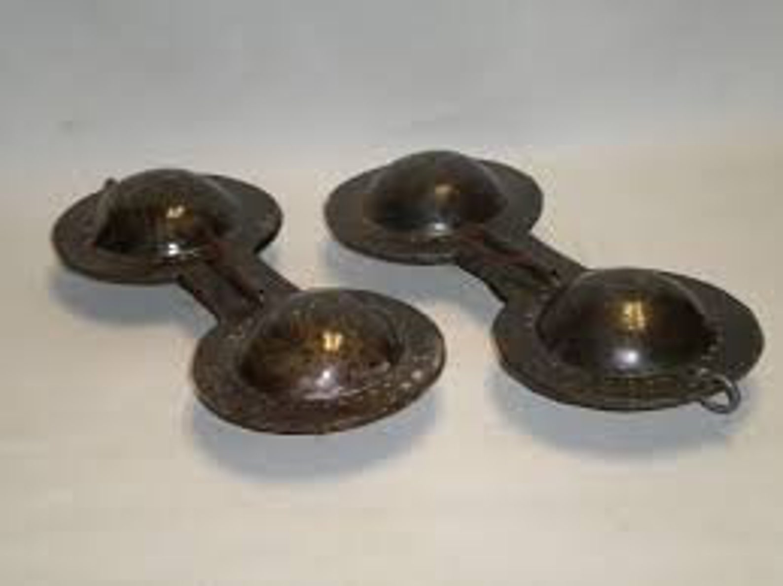 Moroccan Pair Morocco Gnawa Iron Castanets Qaraqueb Qraqeb - Etsy