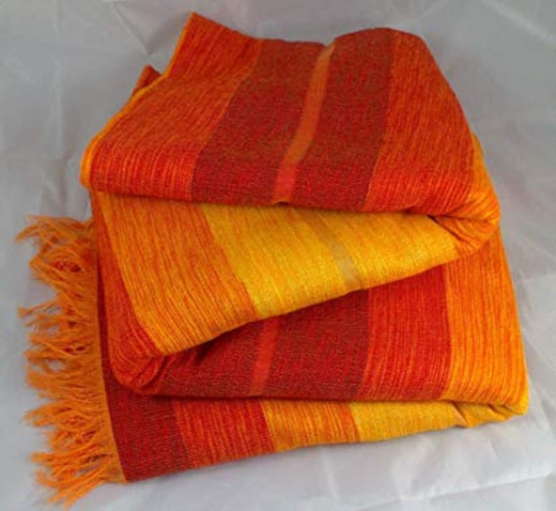 Moroccan Blue Throw, Traditional Moroccan Hand Loomed Sabra (cactus ...