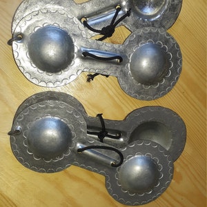 Moroccan Pair Morocco Gnawa Iron Castanets Qaraqueb Qraqeb Castanettes ...