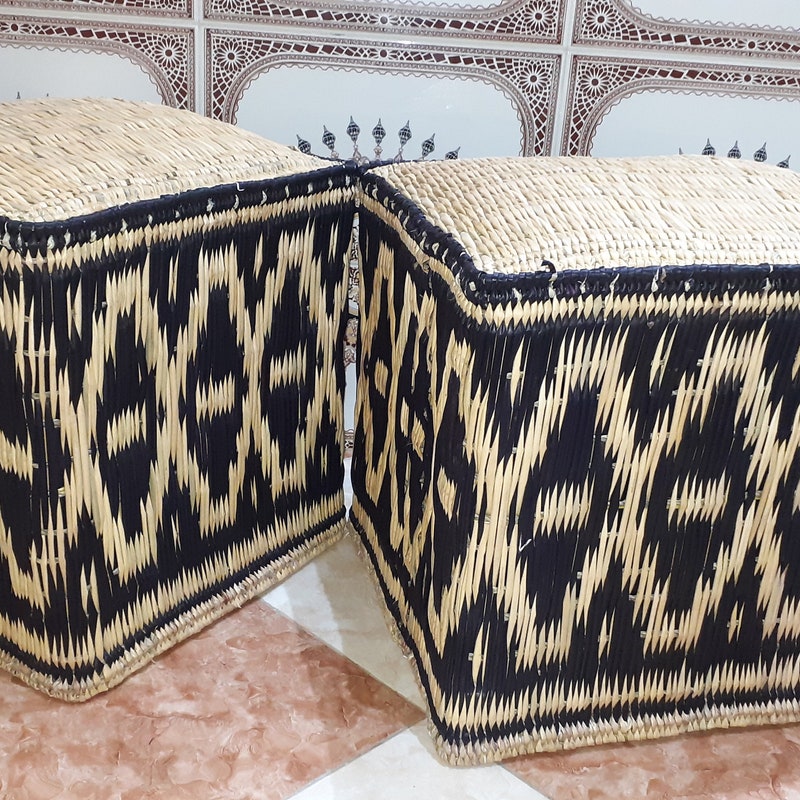 Wicker Stool - Etsy