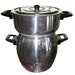 Moroccan Steamer Pot Cookware Couscoussier Veggie Rice 2 Tier Aluminum ...