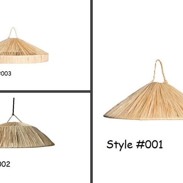 Raffia Lamp Shade - Etsy