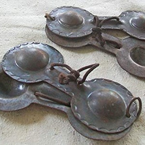 Moroccan Pair Morocco Gnawa Iron Castanets Qaraqueb Qraqeb Castanettes ...