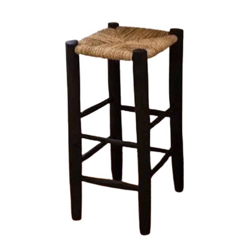 Moroccan High Bar Stool, H 70 Cm Handmade Chair, Table Boho Chair ...