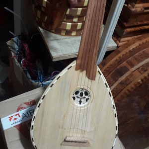 Moroccan Lute Music, Arabic Oudh, Moroccan Music Instrument With ...
