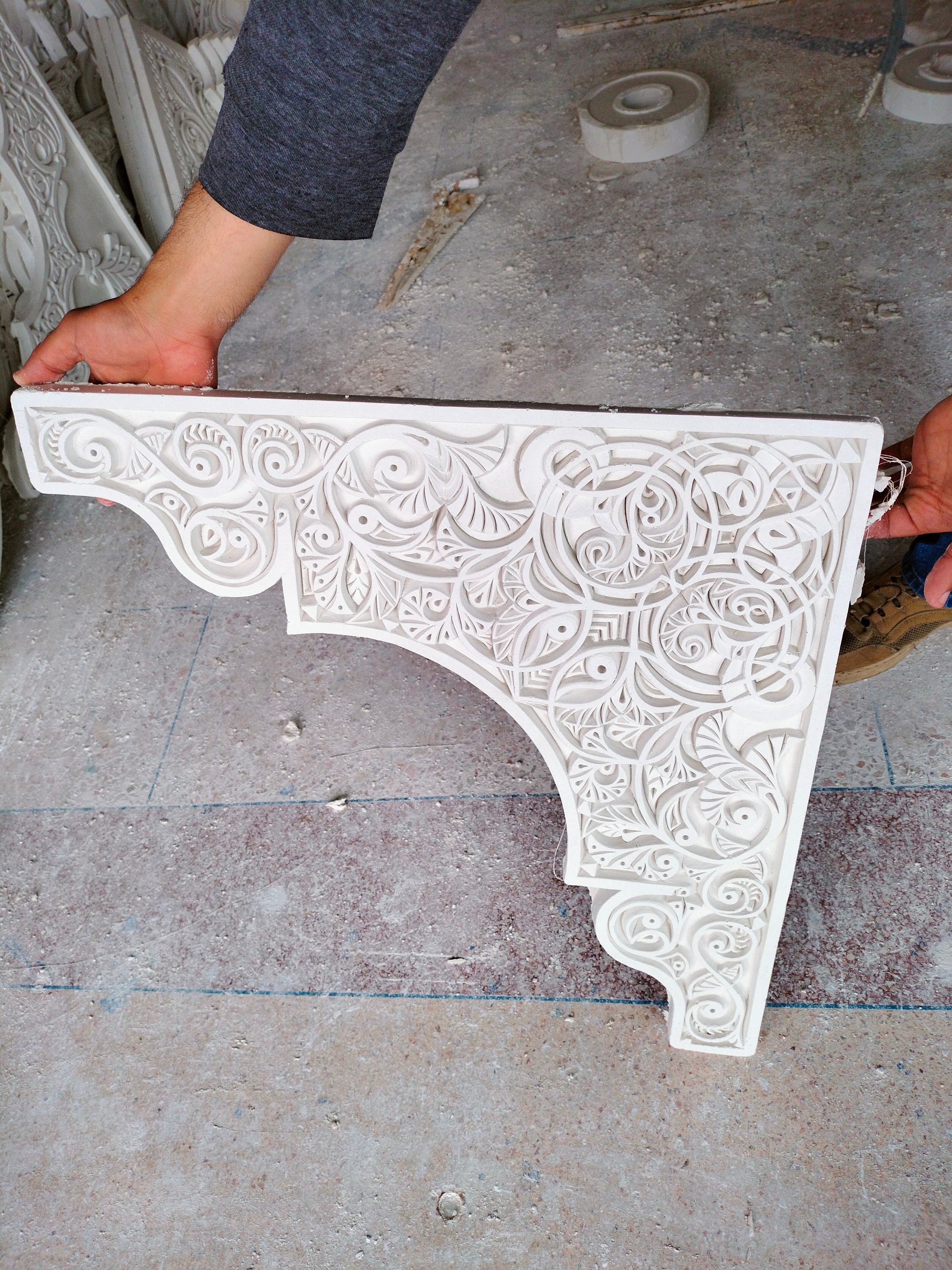 2 Set of Moroccan Plaster Gypsum Arches Handmade Plaster - Etsy