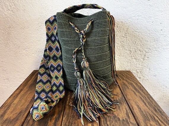 Mexican Shoulder Bag Colorful Bag Chiapas Bag. | Etsy