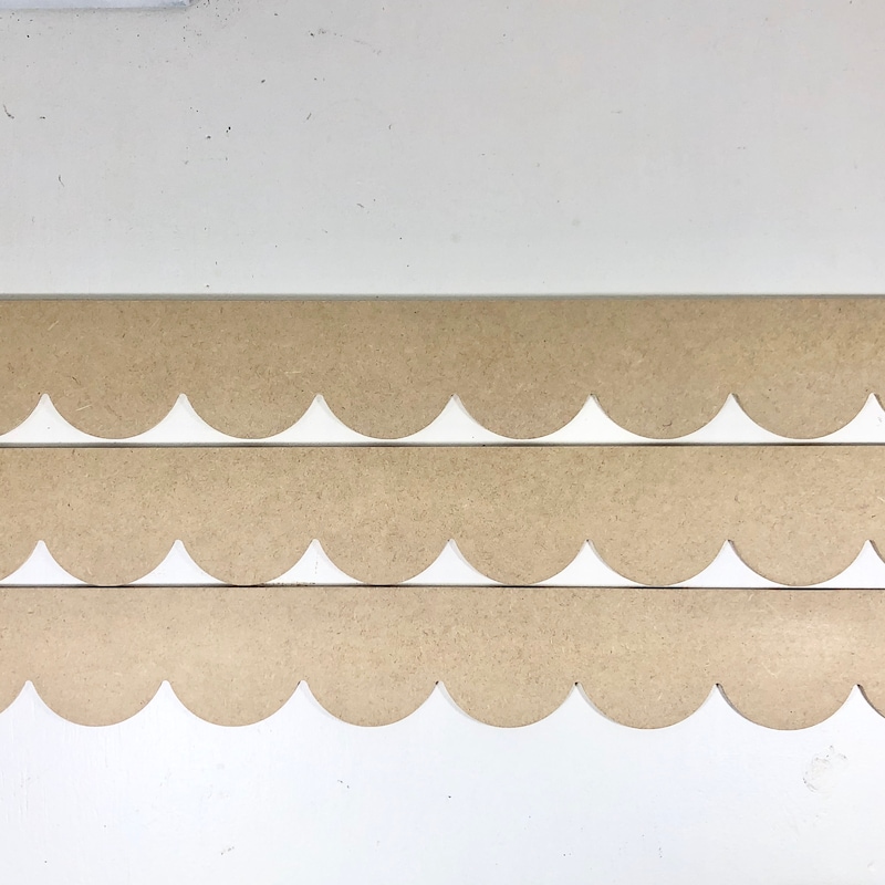 Wood Scallop Trim - Etsy