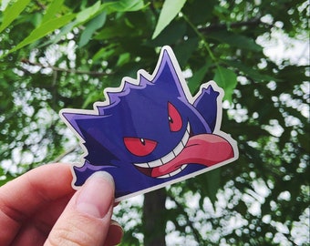 Gengar Sticker | Etsy