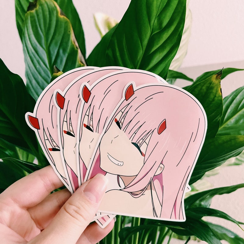 Zero Two Stickers - Etsy