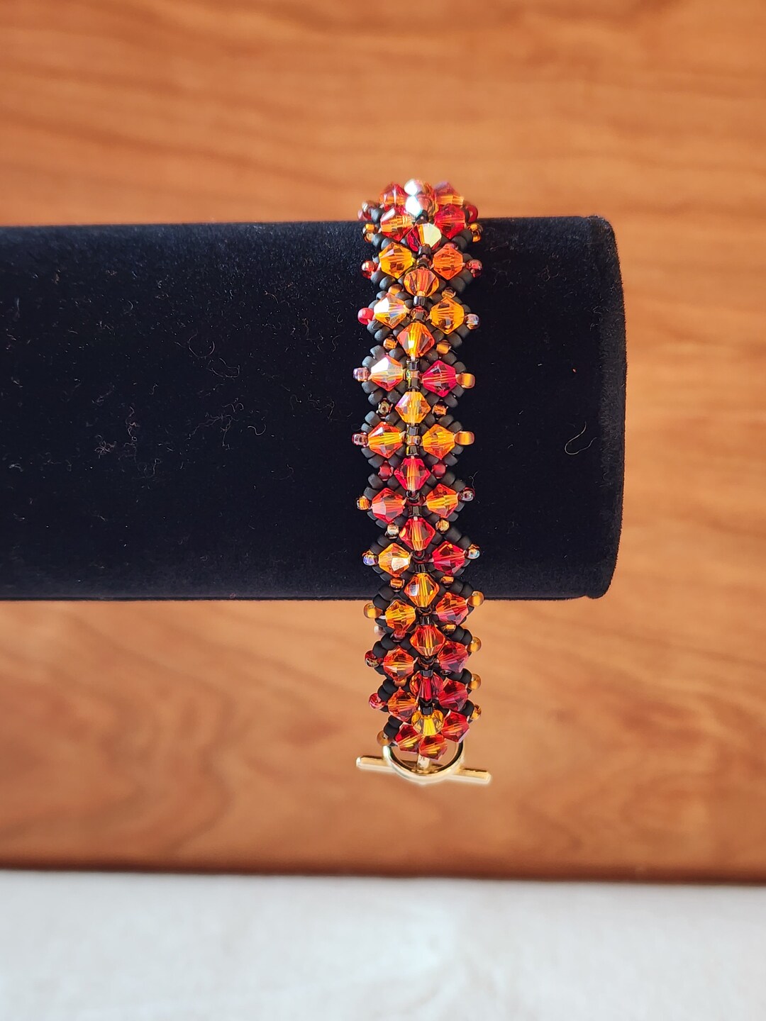 Fireside - Crystal Bracelet - Etsy