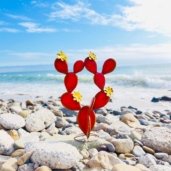 Metal Cactus Yard Art - Etsy