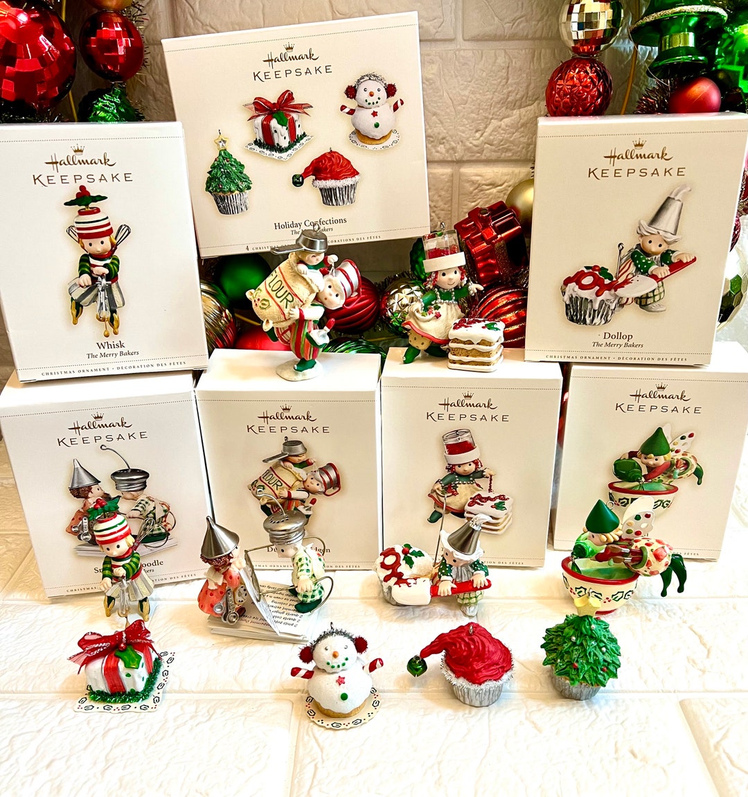 Vintage Hallmark Christmas Tree Ornaments - Etsy