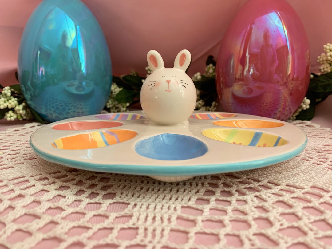 Hallmark Bunny Egg Tray Hallmark Egg Tray Hallmark Easter - Etsy
