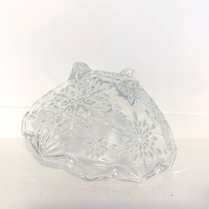 Vintage Snowflake Candy Dish Footed Snowflake Design Bowl - Etsy