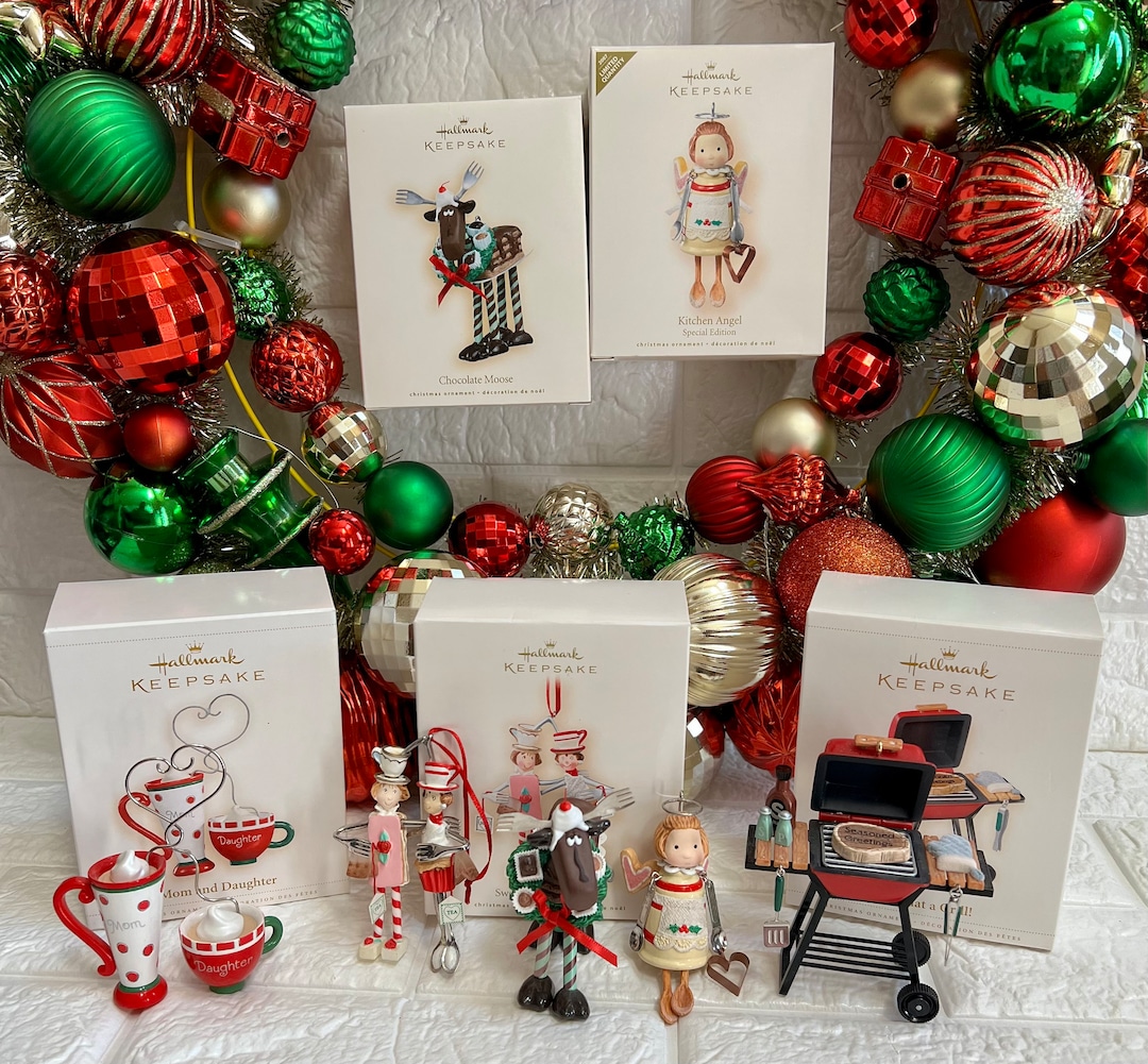 Vintage Hallmark Christmas Tree Ornaments - Etsy