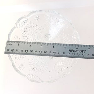 Vintage Snowflake Candy Dish Footed Snowflake Design Bowl - Etsy
