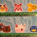 Animal Crossing Stickers, Cute 2 Inch Stickers. New Horizons/new Leaf ...
