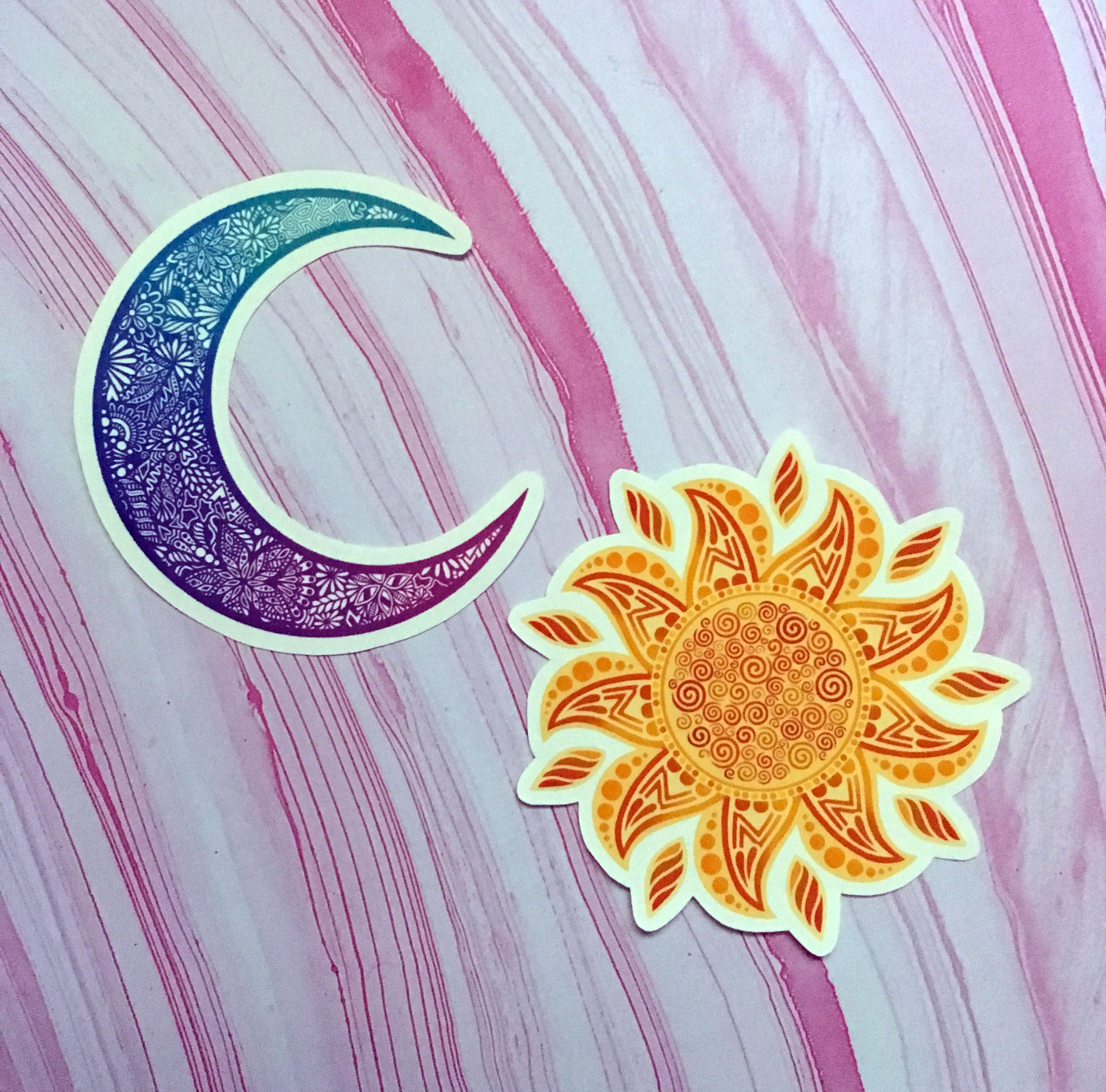 Sun And Moon Mandala Drawing Tumblr