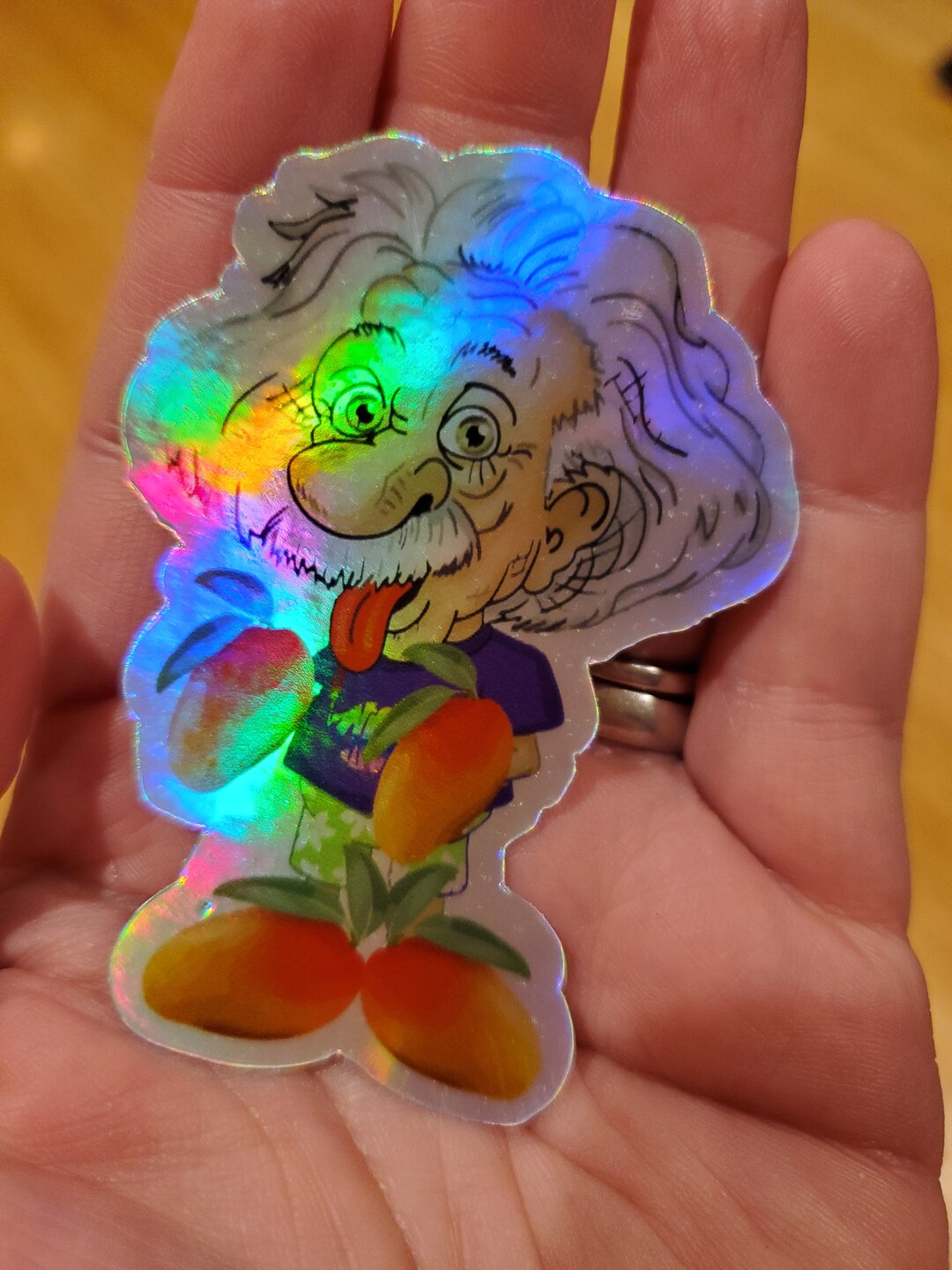 Phish Sticker: Genius Anyway | the Mango Song (small, Holographic) - Etsy