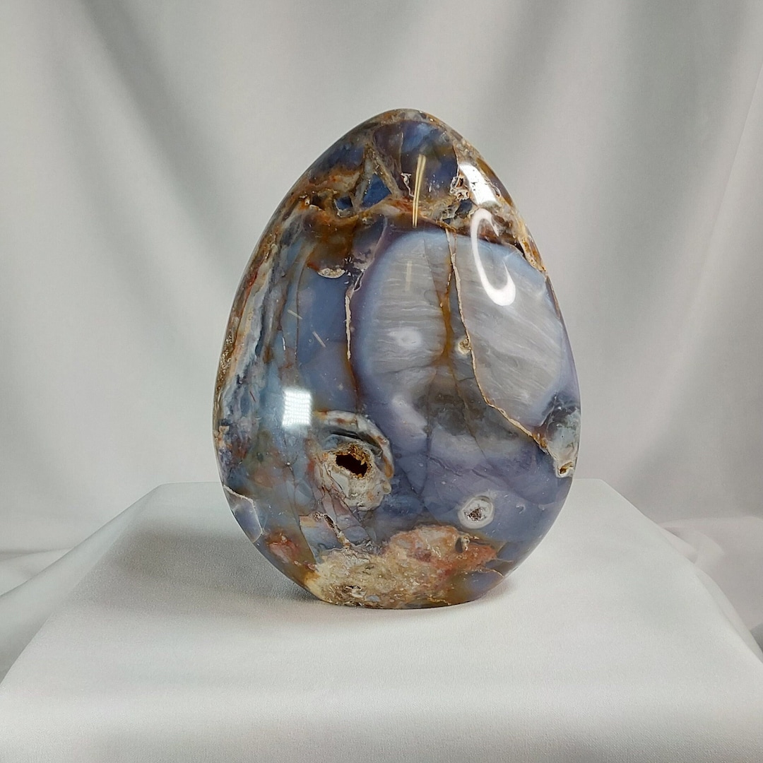 Huge Violet Agate Free Form - 752 - 11 Lbs. and 14 Oz., Agate Stone ...