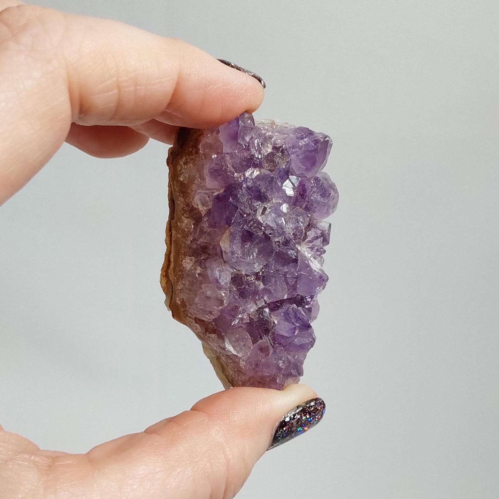 Small Amethyst Crystal Clusters - 1010 - Grape Jelly Amethyst, Deep ...