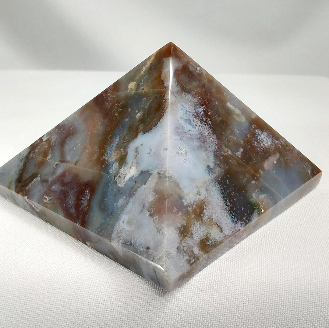 Violet Agate Pyramid - 001 - Crystal Pyramid, Fast Free Shipping ...