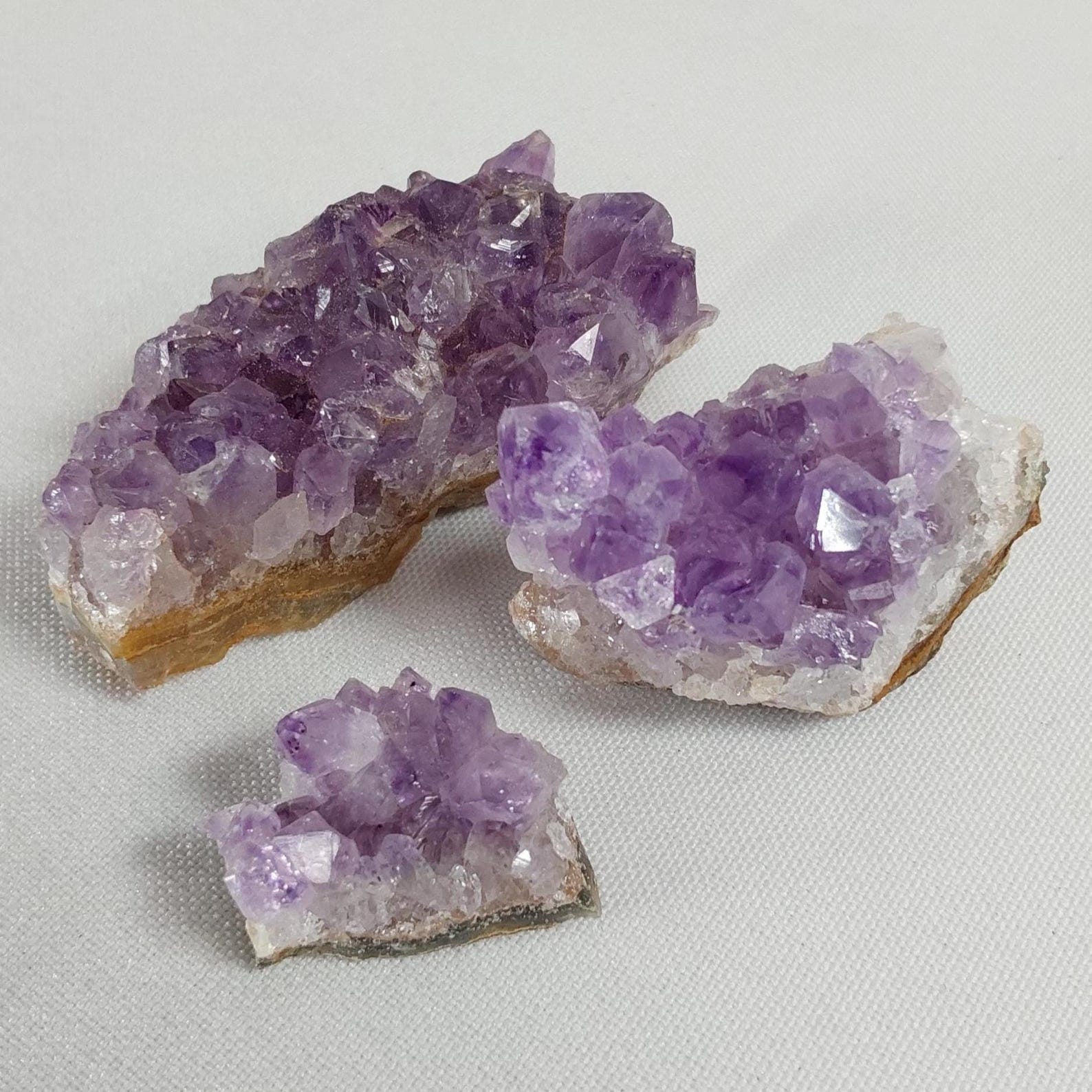 Small Amethyst Crystal Clusters - 1010 - Grape Jelly Amethyst, Deep ...