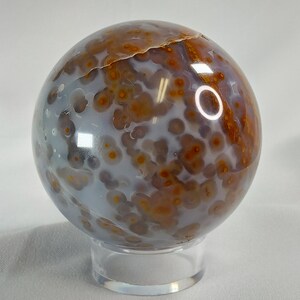 8th Vein Blue Ocean Jasper Sphere - 475- 8th Vein Ocean Jasper, Ocean ...