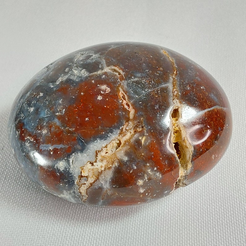 Old Stock Violet Agate Palm Stone - 746 - Meditation & Grounding ...