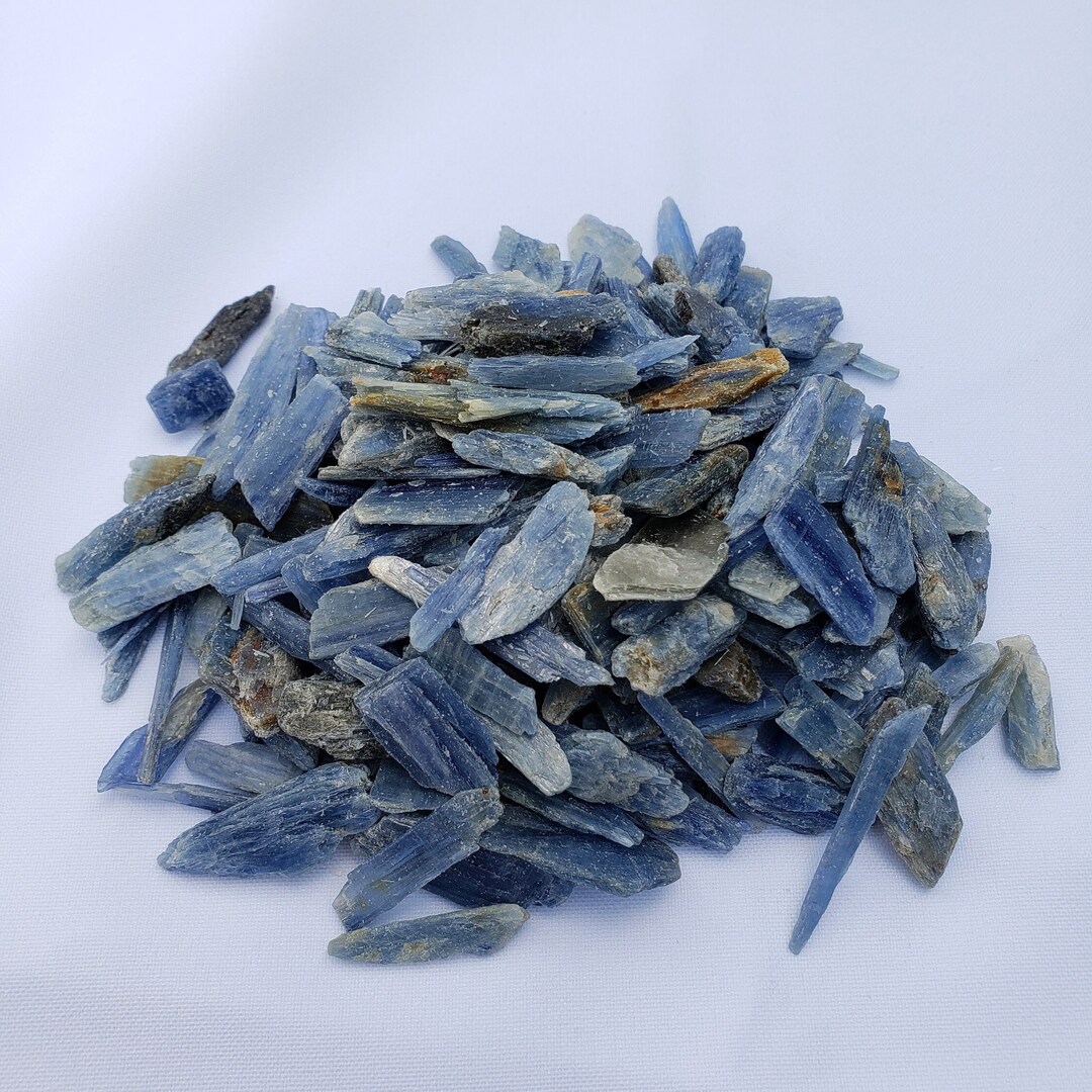 Natural Blue Kyanite- 001 - Beautiful Color, Raw Kyanite Material ...