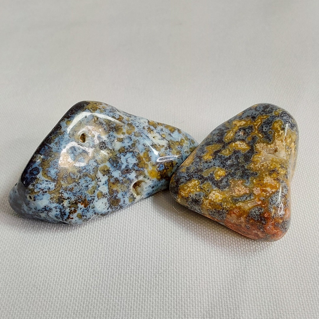 Mystic Agate Tumbles 003 Agate Tumbles, Blue Agate, Red Agate, Polished ...