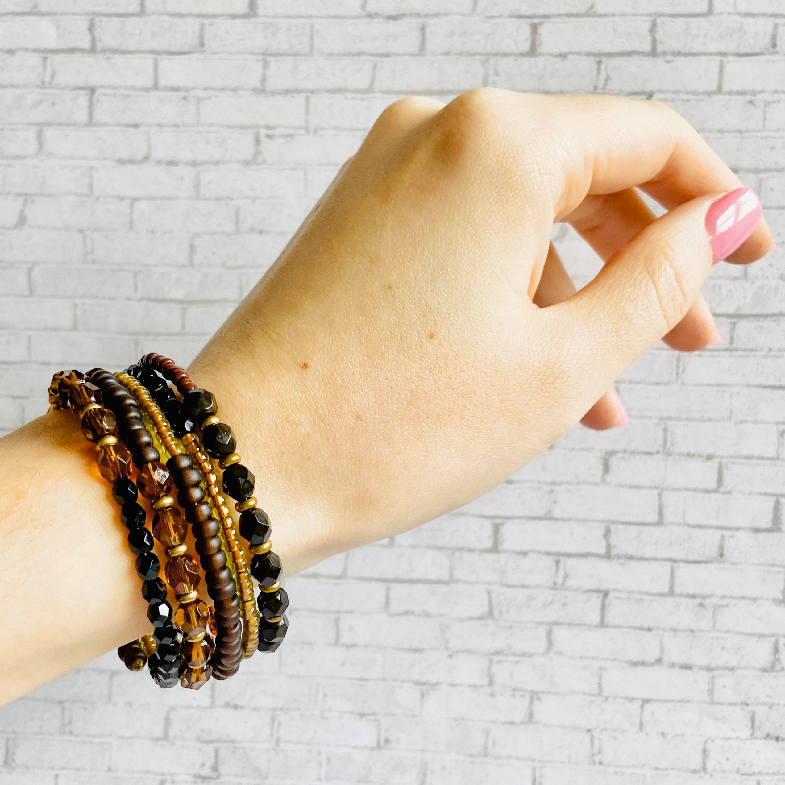 Memory Wire Bangle - Memory Wire Cuff Bracelet - Wrap Around Boho ...