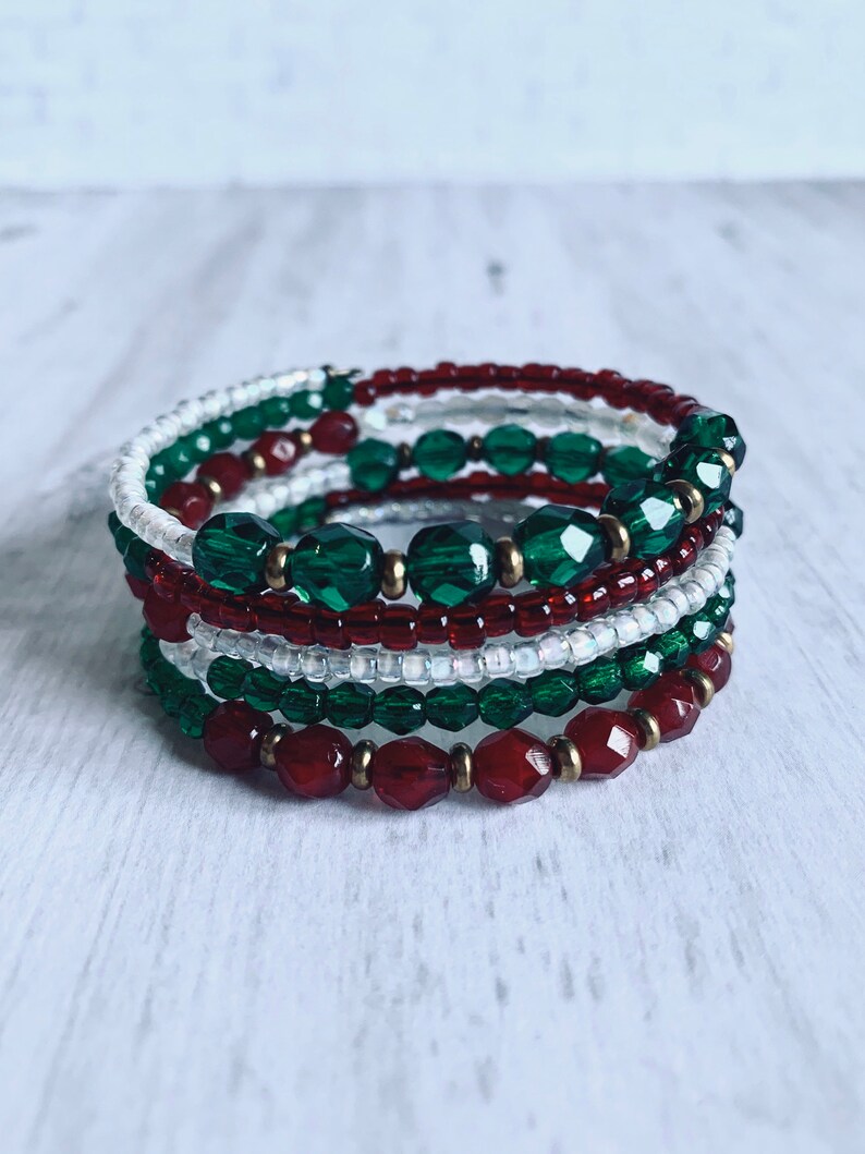 Memory Wire Bangle Memory Wire Cuff Bracelet Wrap Around Boho Bracelet ...