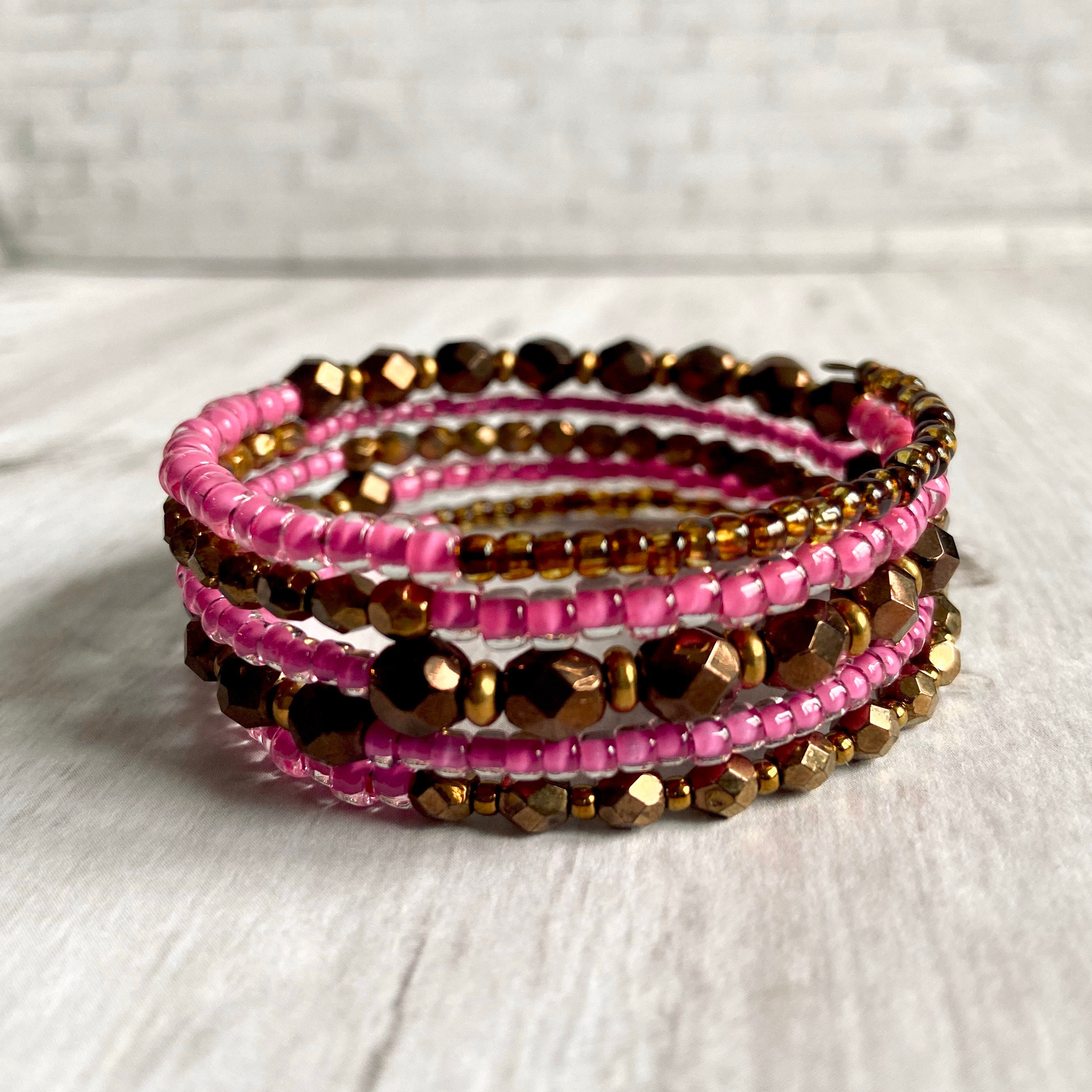 Memory Wire Bangle Memory Wire Cuff Bracelet Wrap Around Boho Bracelet ...