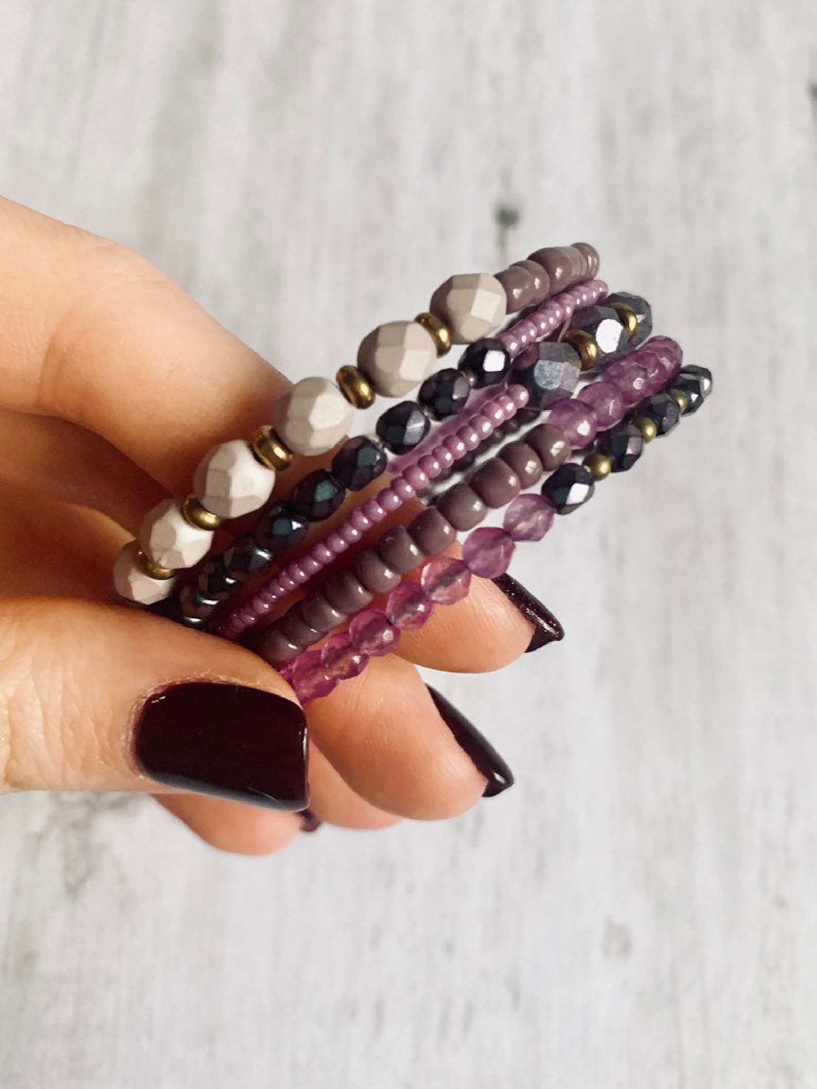 Memory Wire Bangle - Memory Wire Cuff Bracelet - Wrap Around Boho ...