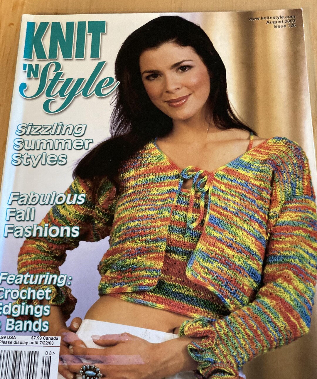 Knit 'N Style Magazine August 2003 - Etsy