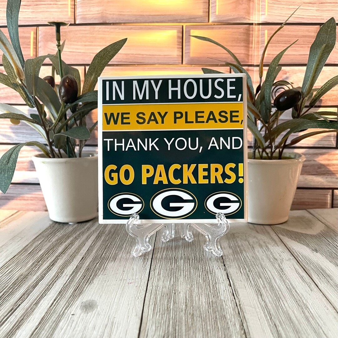 GREEN BAY PACKERS 4 X 4 Tile, Packers Football, Fantasy Football ...