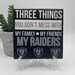 CHEER FOR Your TEAM. 4.25 X 4.25 Ceramic Tile Comes With the Stand ...