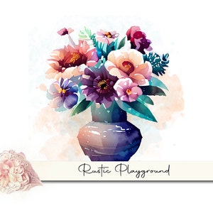 Boho Mason Jar5pc PNG Bundle, Mason Jar Clipart, Boho Plant Images ...