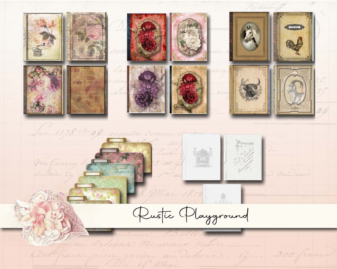 Printable Mini Book Bundle Miniature Books Mini Junk - Etsy