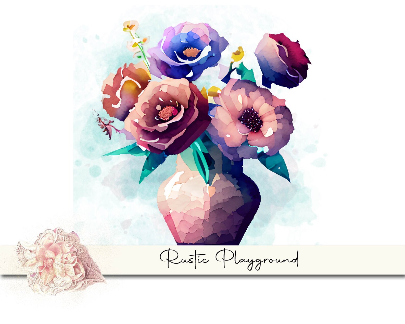 Boho Mason Jar5pc PNG Bundle, Mason Jar Clipart, Boho Plant Images ...