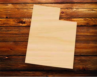 Utah State Cutout - Etsy