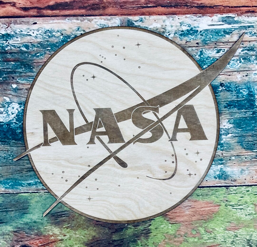 NASA Meatball Logo Wall Door Hanger or Cutout - Etsy