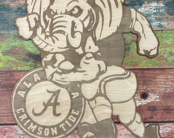 Alabama Elephant Logo - Etsy