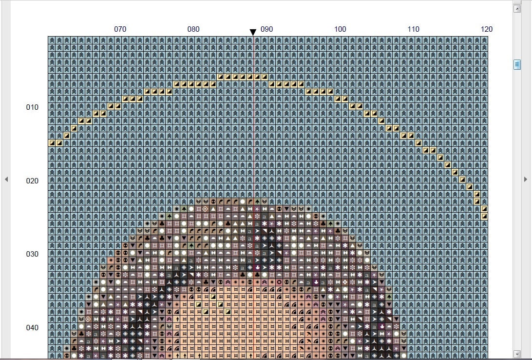 Jesus Christ Cross Stitch Pattern Sacred Heart Pattern | Etsy