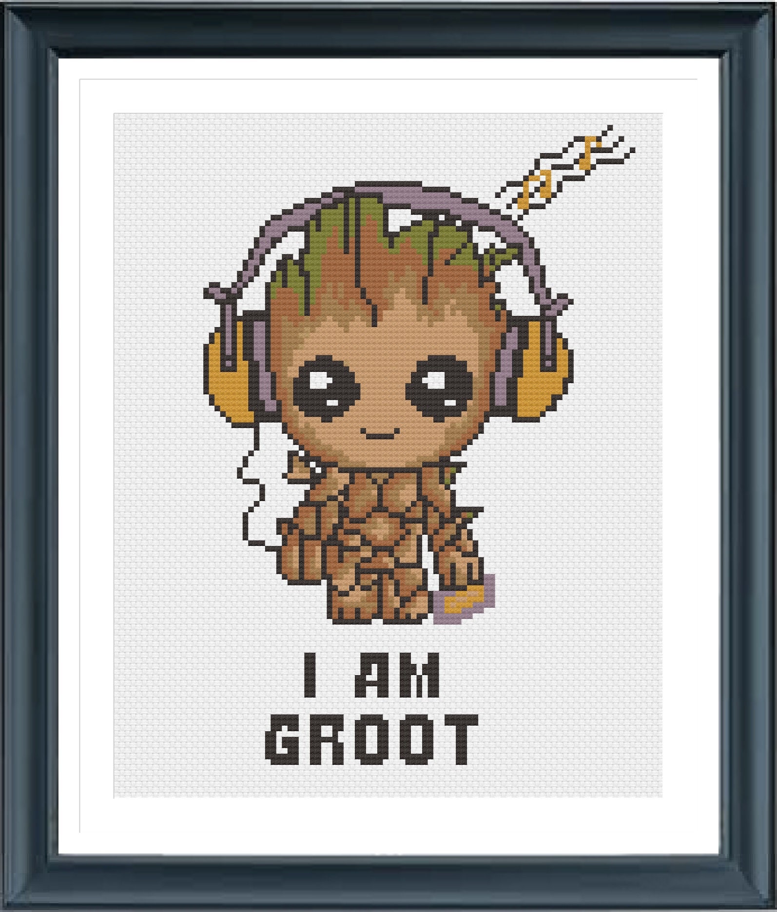 Baby Groot Cross Stitch Pattern I Am Groot Cross Stitch - Etsy