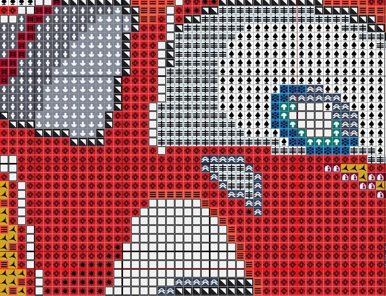 Lightning Mcqueen Cross Stitch Pattern Cars Cross Stitch | Etsy