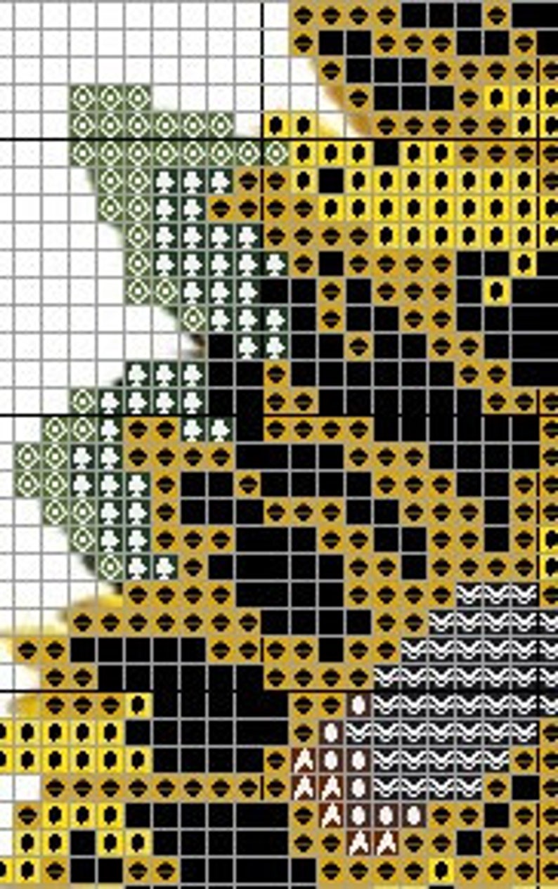 Sunflowers Cross Stitch Pattern Flowers Cross Stitch Pattern - Etsy